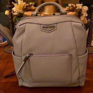 Simply Vera Vera Wang | Bags | Simply Vera Wang Gray Backpack | Poshmark